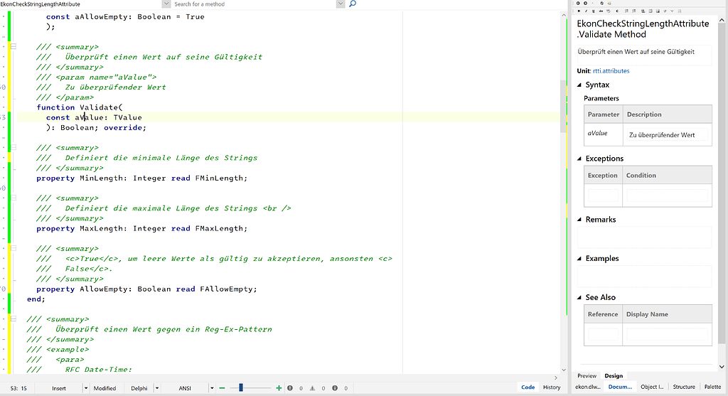 Missing RETURNS for functions - DocInsight - DevJet Software Community
